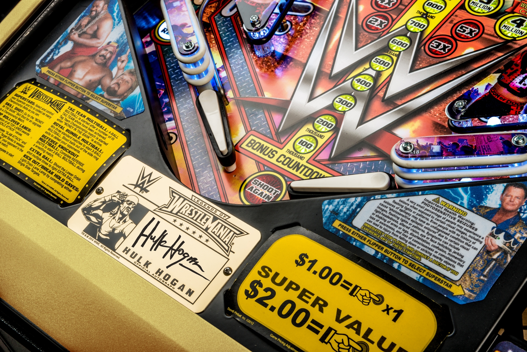 Stern WrestleMania Limited Edition pics - Pinball Magazine