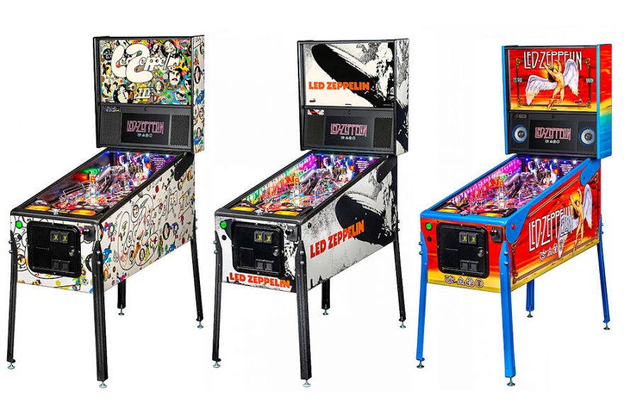 Stern Pinball reveals Led Zeppelin pinball machines | Pinball Magazine