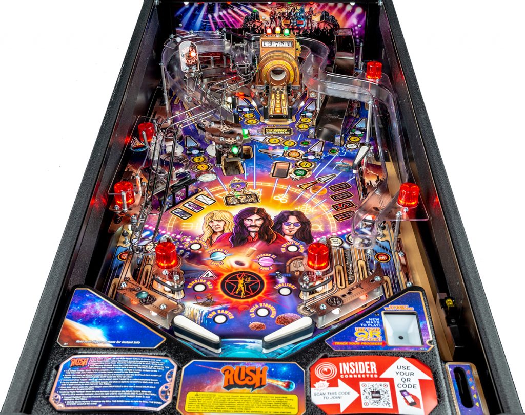 Stern Pinball reveals RUSH | Pinball Magazine