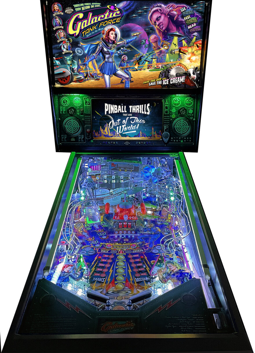 Galactic Tank Force revealed - Pinball Magazine
