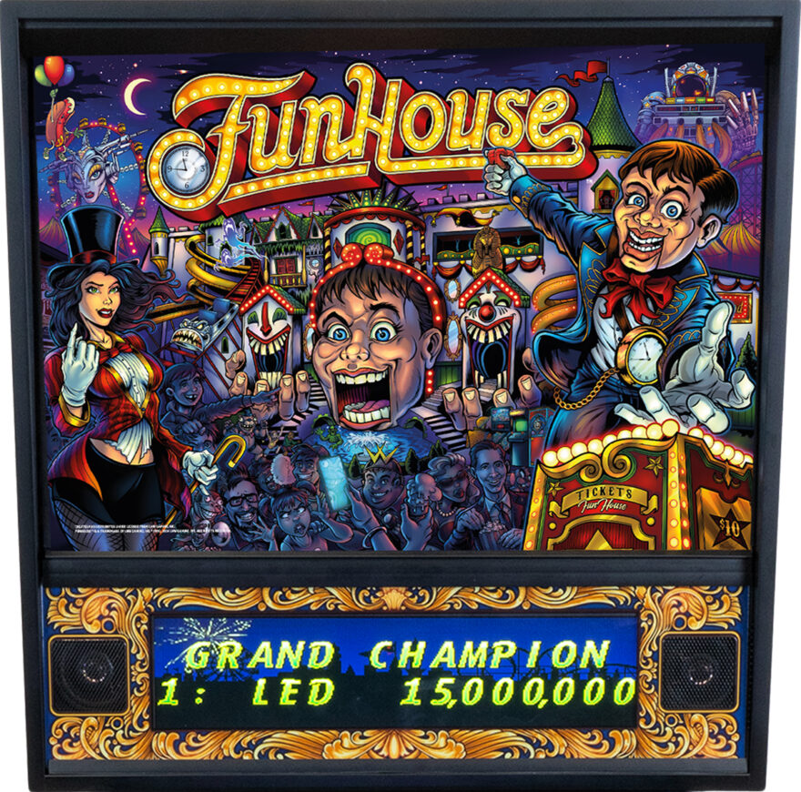 Pedretti Gaming reveals FunHouse remakes - Pinball Magazine